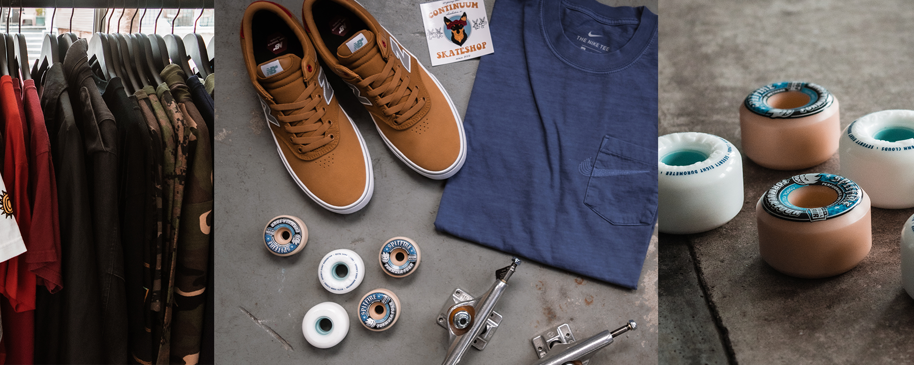 Continuum Skateshop in downtown Charleston SC (843) 577-2758